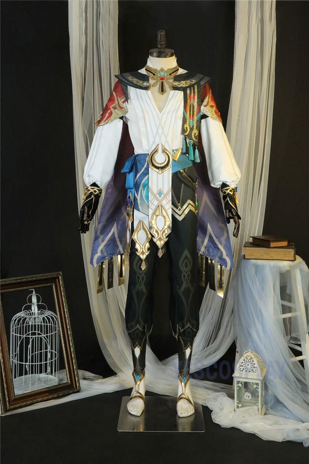 Game Genshin Impact Kaveh Cosplay Costume Deluxe Outfit - YesCosplay